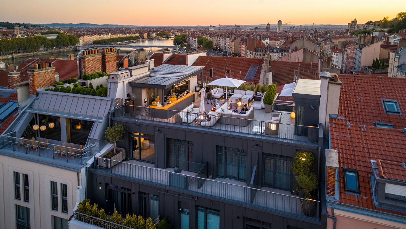 Rooftops Lyon : découvre les plus stylés en ville